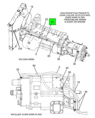 M10PR00096 Navistar International | Oil Cooler Hose Assembly | Source ...