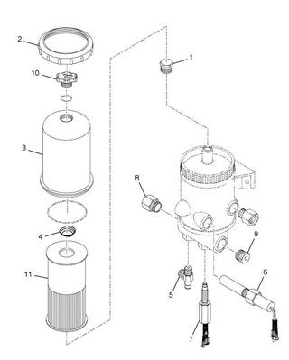 3879092C91 Navistar International | Fuel Filter | Source One Parts Center