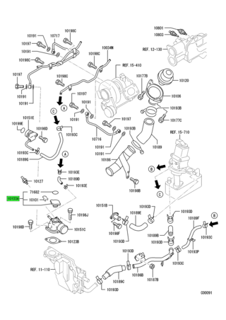 ME418240 Mitsubishi FUSO | Cooling Water Filler Cap Assembly | Source ...