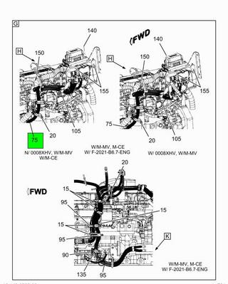 4159421C92 Navistar International | Harness Underhood PDM Power Feed ...