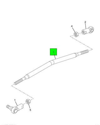 3532868C2 Navistar International | Clutch Control Rod | Source One ...