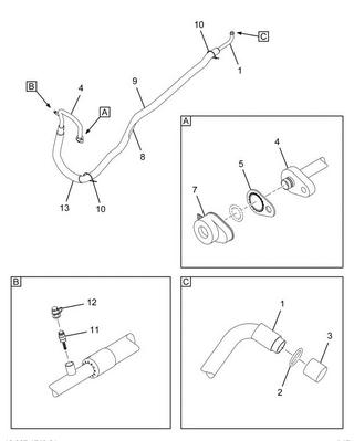 4093705C92 Navistar International | Hose Air Conditioning Assembly ...