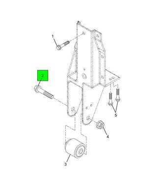 31078R1 Navistar International | Flange Head Bolt M16 x 120 - 2 Pack ...