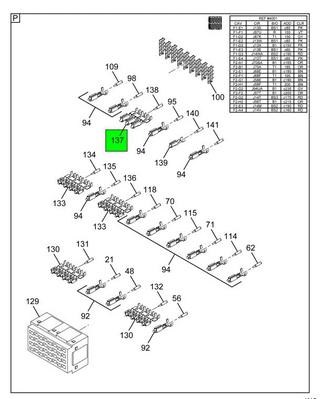 3515516C1 Navistar International | 3-Way Cable Bus Bar Terminal ...