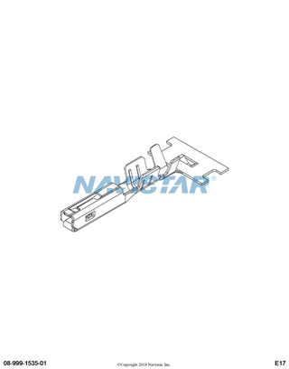 3606047C1 Navistar International | Molex Gold Cable Terminal - 5 Pack ...