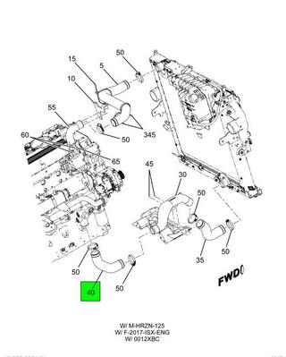 4060106C1 Navistar International | Radiator Outlet Hose | Source One ...