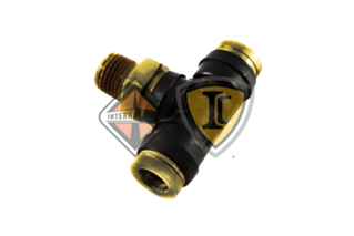 2017497C2 Navistar International | Tee 3/8 PTC x 3/8 PTC x 1/4 MPT ...