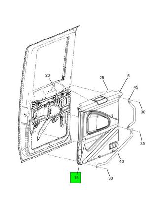 3511058C2 Navistar International | Fastener Interior Trim - 2 Pack ...