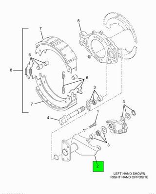 2523131C91 Navistar International | BRACKET CAMSHAFT SUPPORT | Source ...