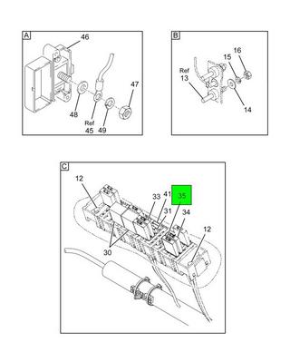 3536182C1 Navistar International | 30-Amp 12-Volt Circuit Breaker ...