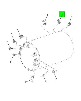 6131505C1 Navistar International | Elbow 90 Degree M22 x 1/2 in PTC ...