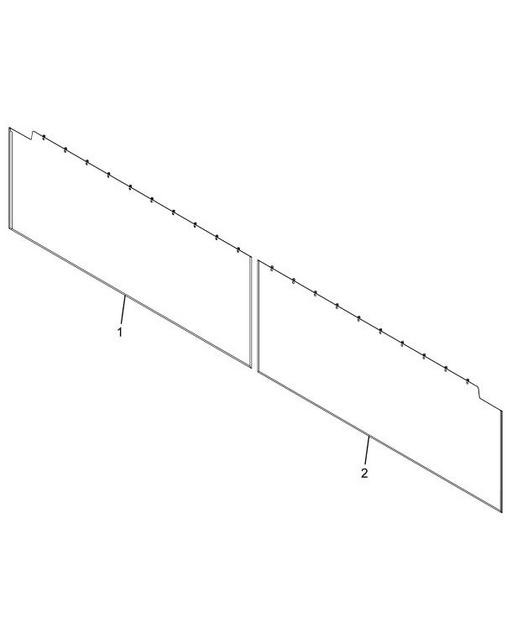 3858191C94 Navistar International | Interior Trim Windshield Curtain ...