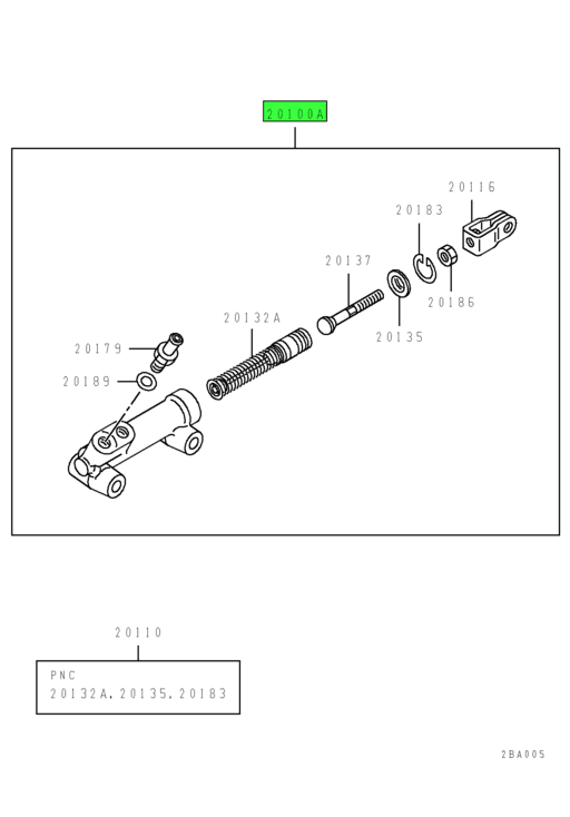 MC113030 Mitsubishi FUSO | Clutch Master Cylinder Assembly | Source One ...