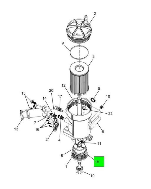 1841628C1 Navistar International | SCREEN FUEL FILTER | Source One ...