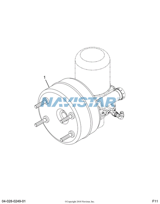 BX5016604 Navistar International | RESERVOIR PURGE AIR DRYER STANDARD ...