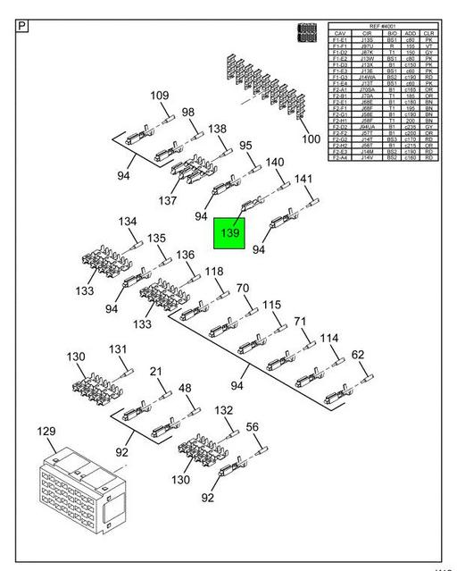 3536303C1 Navistar International | TERMINAL CABLE FEMALE 4 WAY 10 GAUGE ...